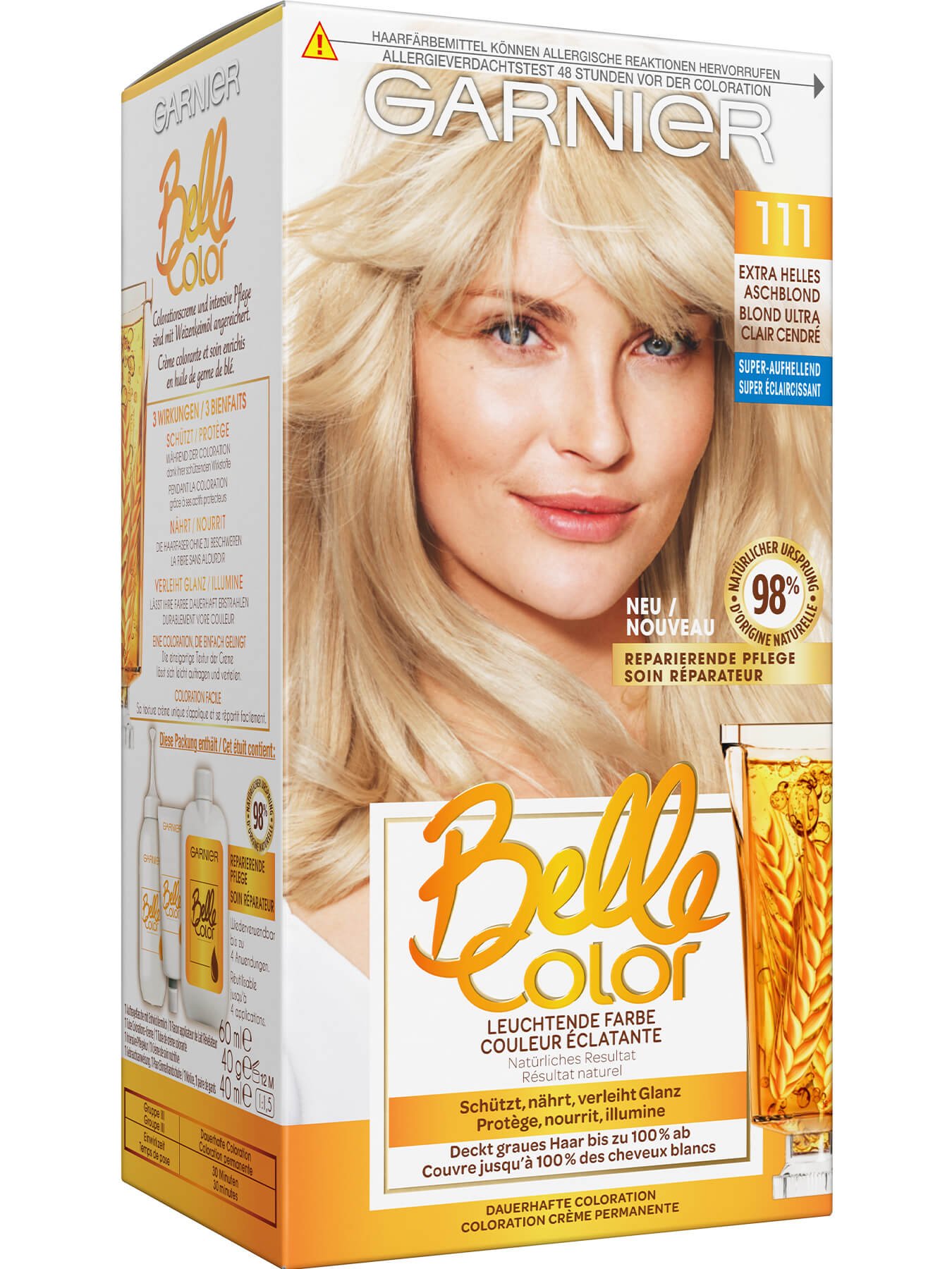 Belle Color EXTRA HELLES ASCHBLOND 111 | Garnier