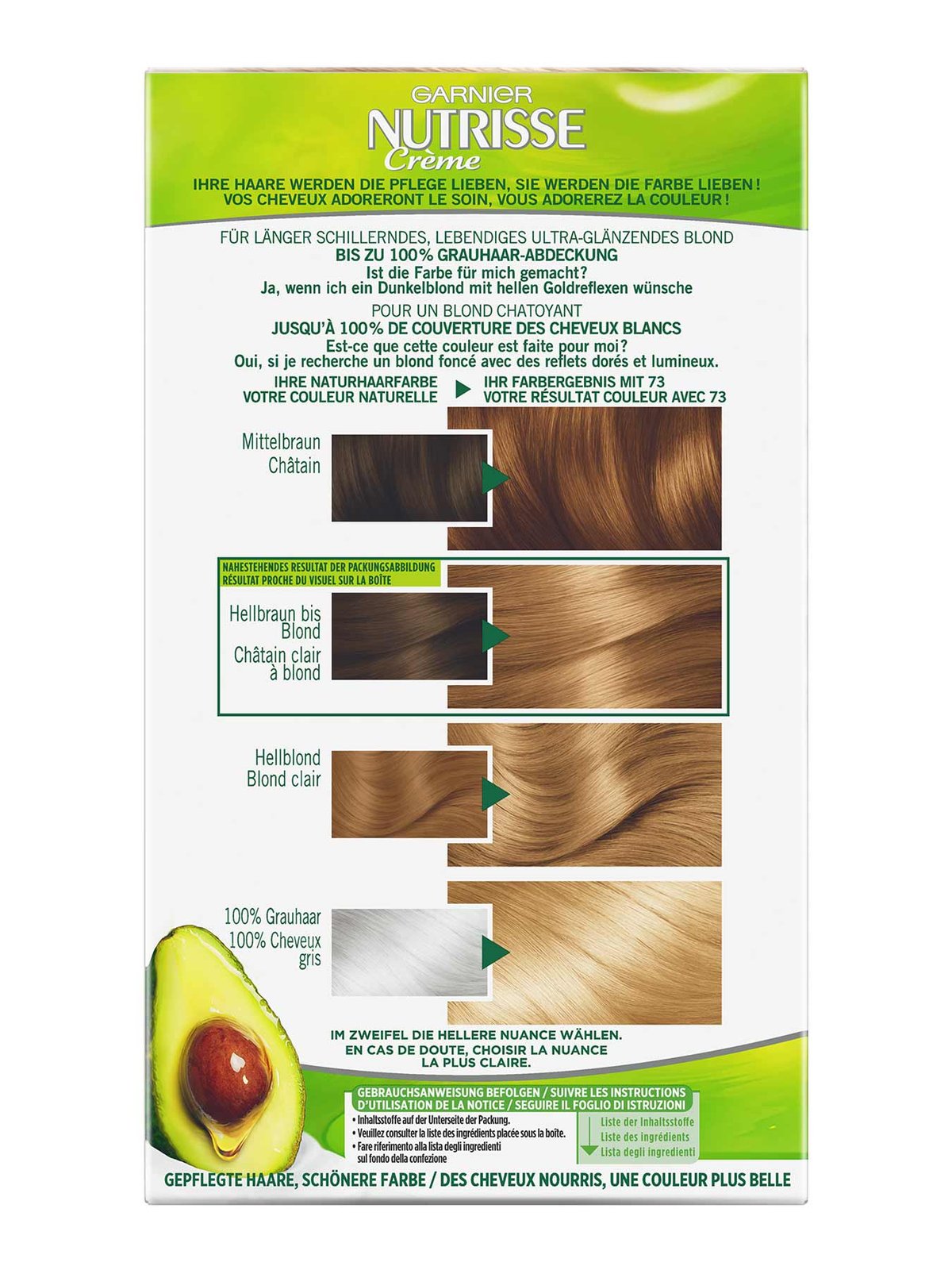Nutrisse Blond Doré 73 | Garnier