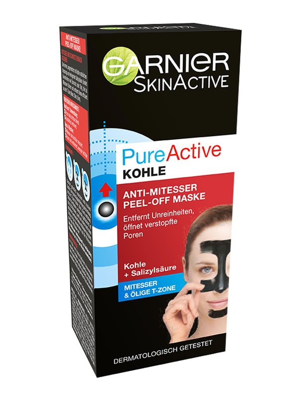 PureActive Anti-Mitesser Peel-Off Maske | Garnier